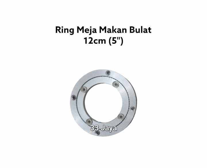 Ring Meja Makan Bulat 12cm (5") Putar Rotator Alumunium (Bukan Huben ...