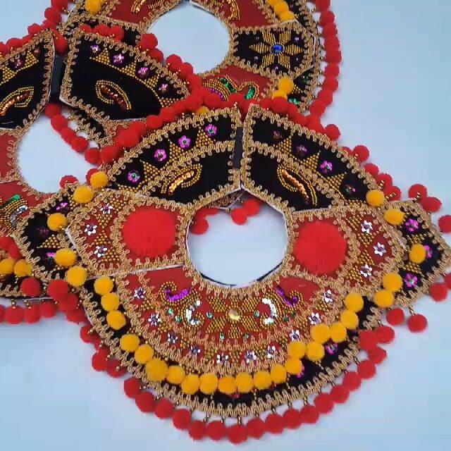 Badong Kecak hiasan kalung kain mote manik tari adat bali | Lazada ...