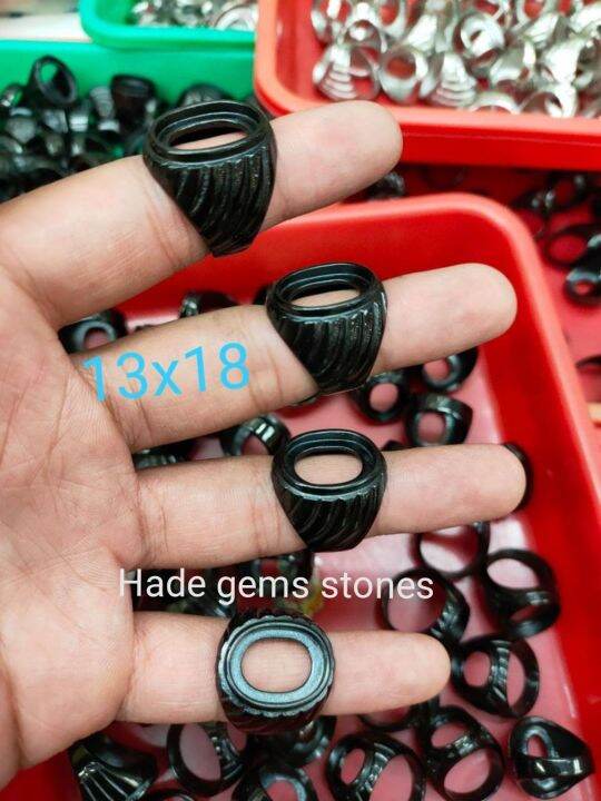 ring emban titanium super kualitas hitam | Lazada Indonesia