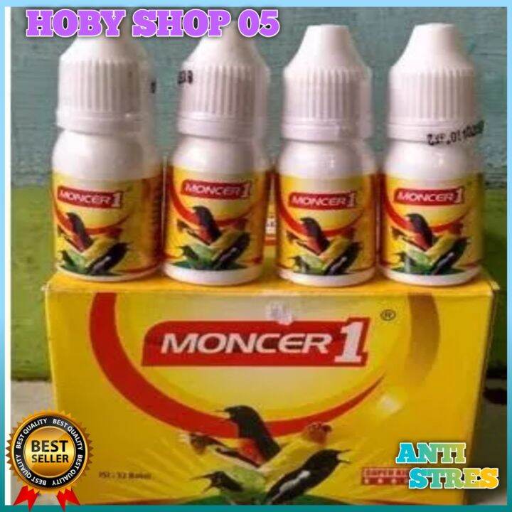 Vitamin Obat Burung Moncer 1 Super Kicau Atasi Macet Bunyi Mabung Tidak ...