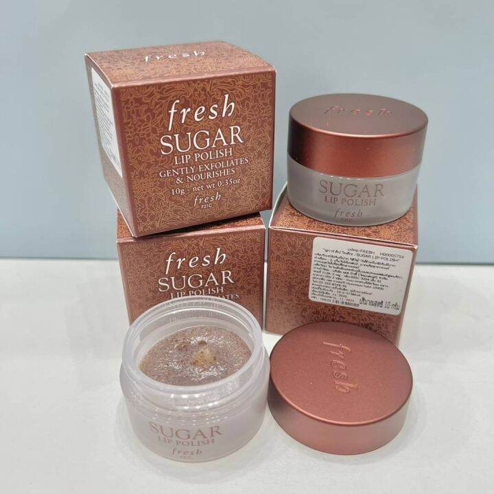 Fresh Sugar Lip Polish 10g ลิปสครับ ช่วยมอบความชุ่มชื้นที่ค่อยๆ ขัดและ ...