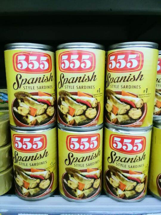 555 Spanish Style Sardines (155g. x 6can) | Lazada PH