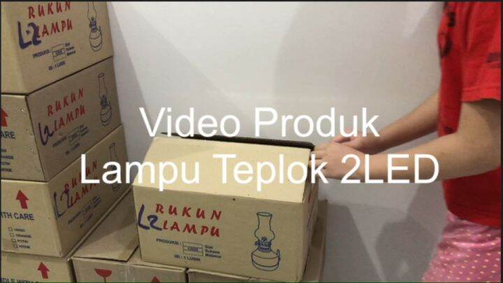 NEW Lampu Teplok 3 LED Jadul Plastik Gratis Bateray AA Emergency Light ...