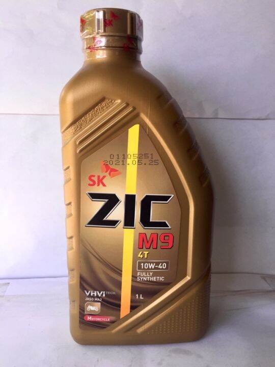 Zic M9 4T 10W-40 Fully Sythetic Engine Oil | Lazada PH