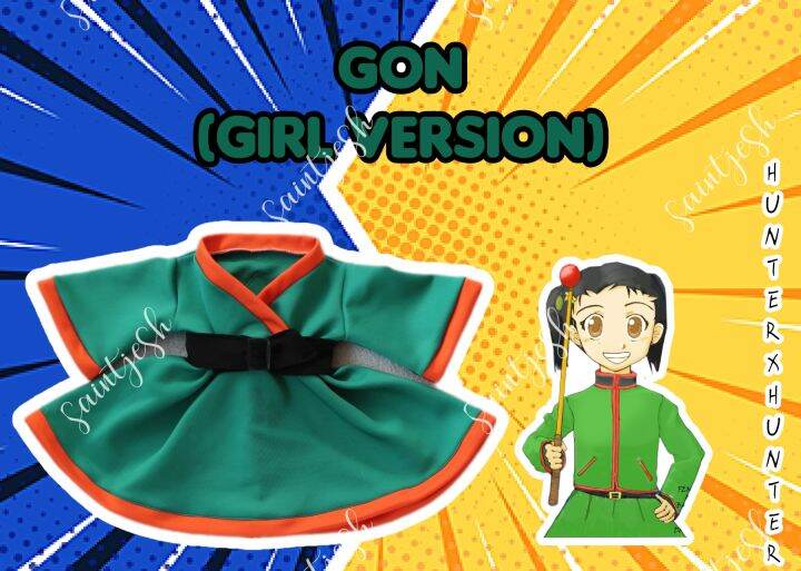 Gon(Girl Version)From Hunter X Hunter Inspired Costume For Baby Girl ...