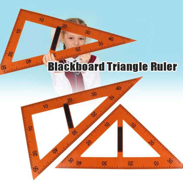2Pcs/set Blackboard Triangle Ruler Professional - 30x60 And 45x90 ...