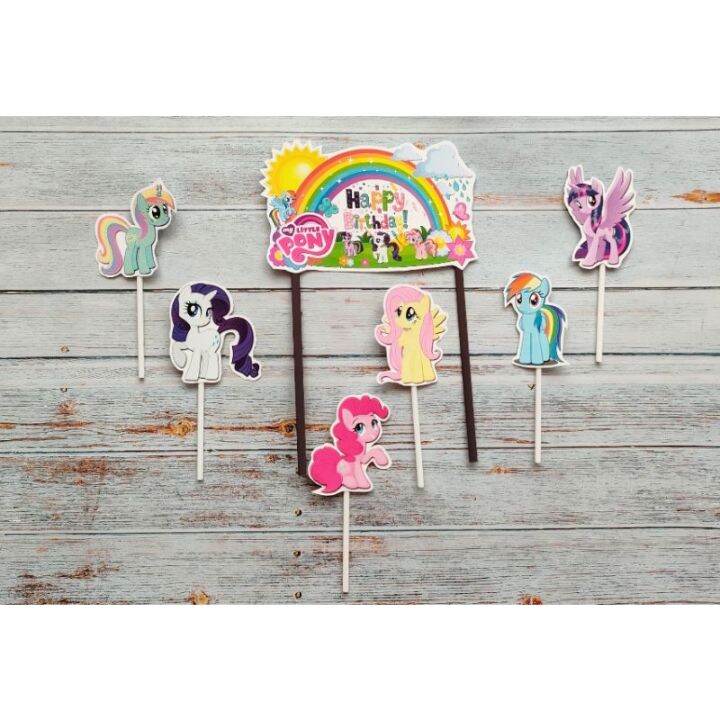 topper toper hiasan tusukan kue cake nasi tumpeng puding ulang tahun ...