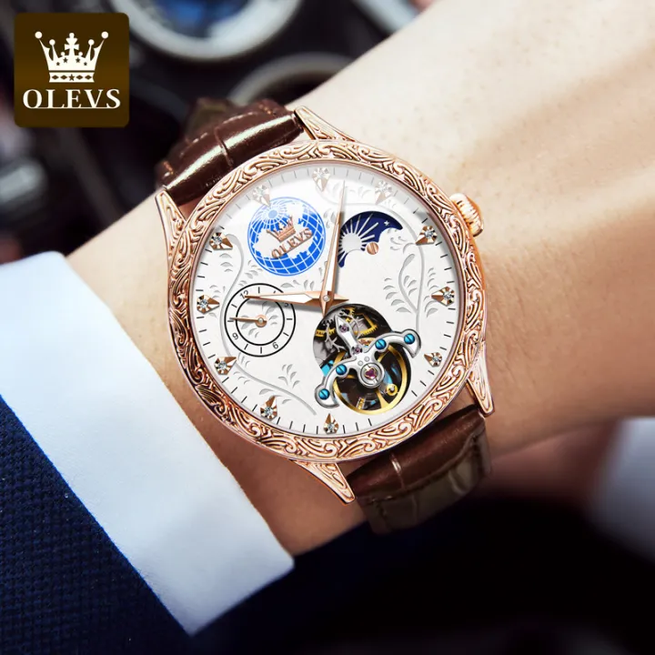 Swiss Longines Magnificent Watch Men's Official Website Hollow ...