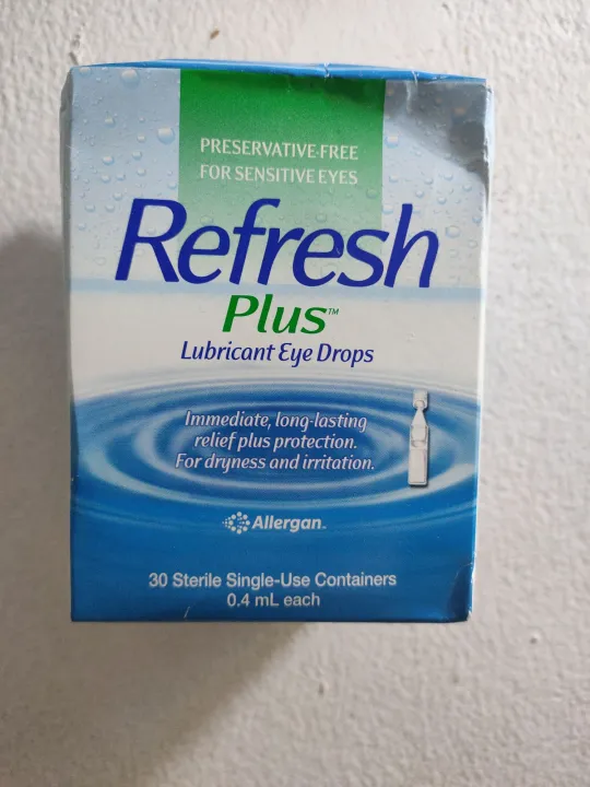 Refresh Plus Lubricant Eye Drops 30s | Lazada Indonesia