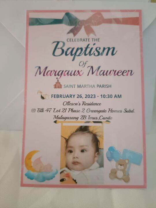 Scented Invitation Card 4r | Lazada PH