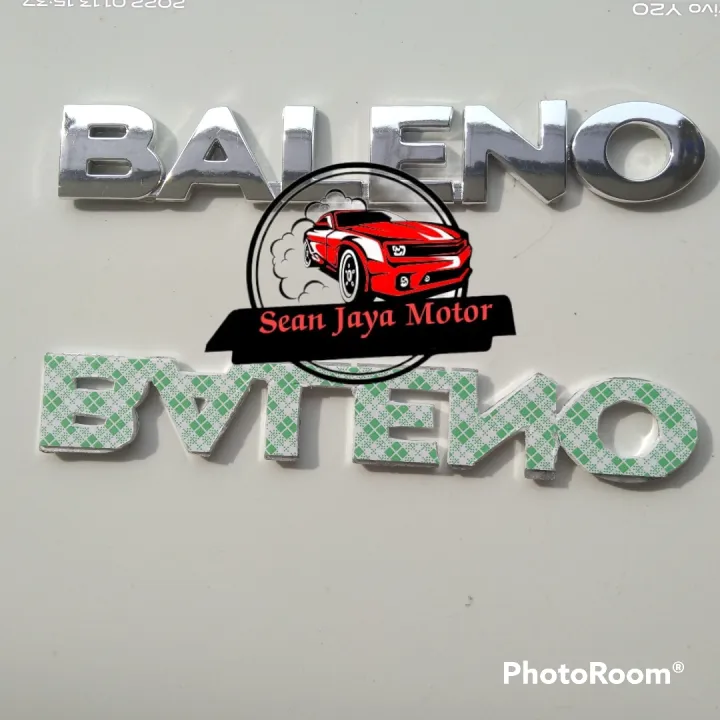 emblem atau logo tulisan BALENO Suzuki baleno | Lazada Indonesia