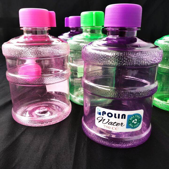 BOTOL/TEMPAT AIR MINUM POLI /GALON MINI 750ML /WATER BOTTLE | Lazada ...