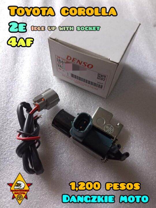 TOYOTA COROLLA 2E & 4AF IDLE UP WITH SOCKET ( BIG BODY, LOVELIFE, SMALL ...