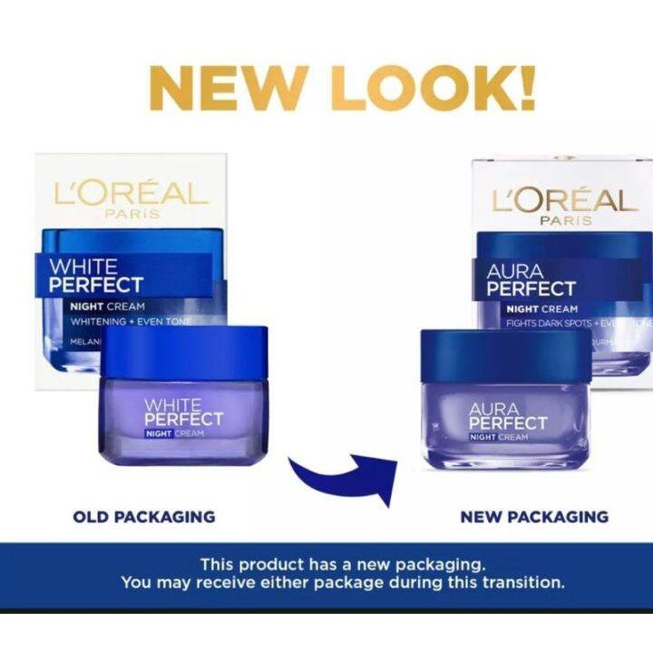 Loreal Paris Aura Perfect Night Cream 50ml | Lazada