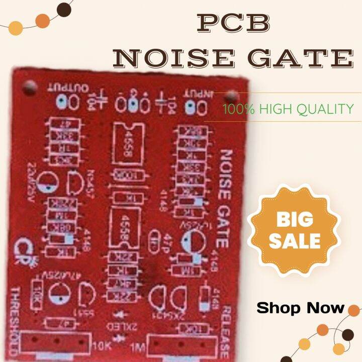 PCB NOISE GATE anti feedback | Lazada Indonesia