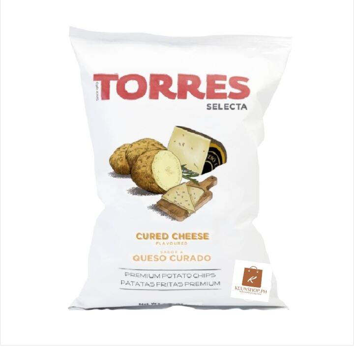 Torres Selecta Cured Cheese Premium Potato Chips 50g | Lazada PH