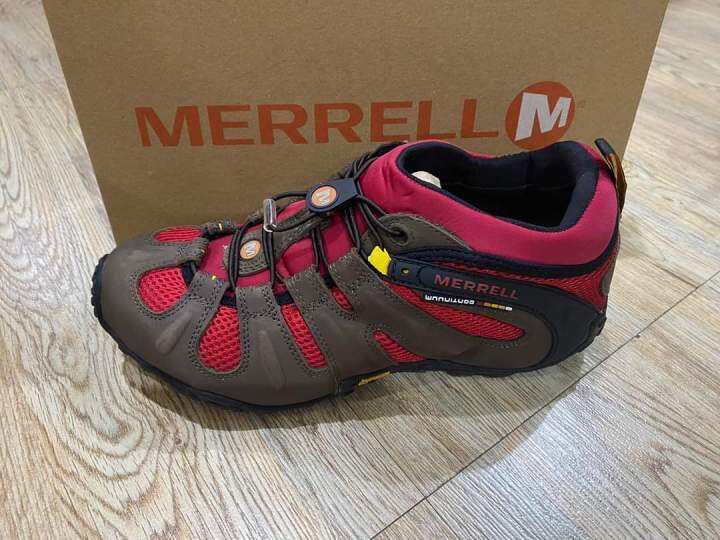 Brown Red Merrell Prime Stretch Men | Lazada PH
