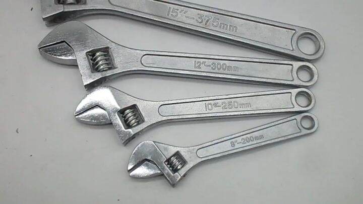 1 Pcs Large Opening Adjustable Spanner Monkey Wrench Adjustable Angle ...