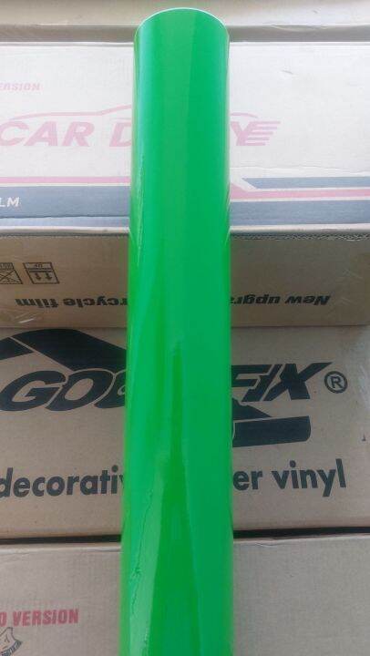 sticker scotlet warna hijau sedang gloss | Lazada Indonesia