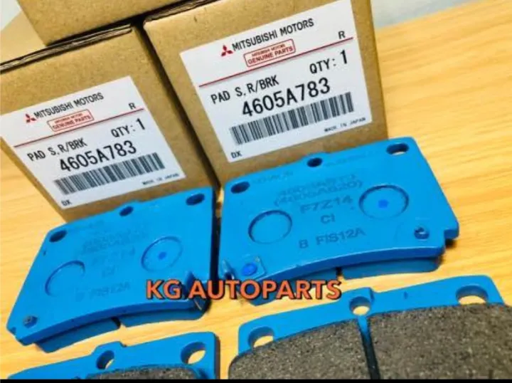 **แท้** ผ้าเบรคหลัง Mitsu New Pajero Sport 2016up/New Triton 2016up ...