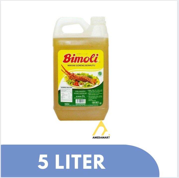 Bimoli 5 Liter Klasik Minyak Goreng [ 1 Gerigen ] | Lazada Indonesia