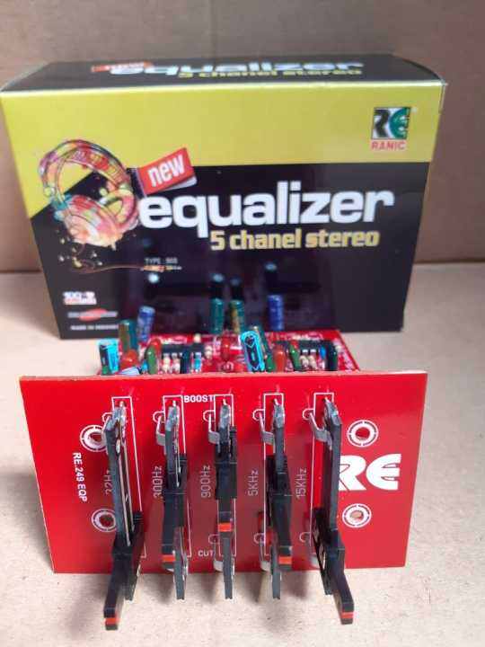 Kit Equalizer 5 Channel EQ 5 CH Stereo TL074 | Lazada Indonesia