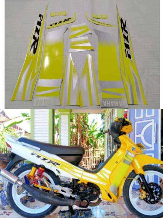 STRIPING STIKER LIS FIZ R F1ZR SE KUNING PUTIH | Lazada Indonesia