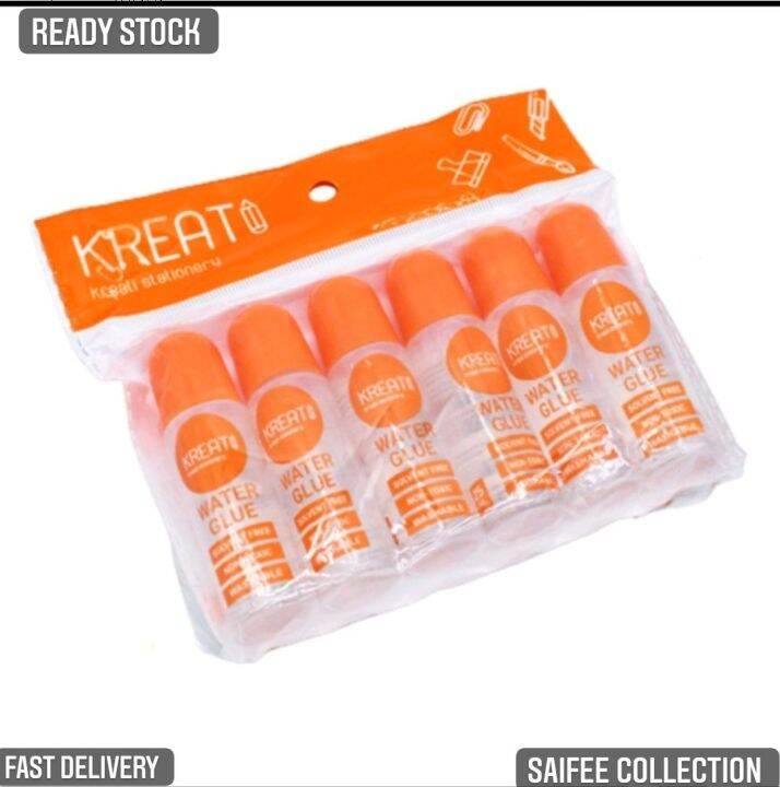 Kreati Water Glue 25ML 6 IN 1 (ready stock) | Lazada