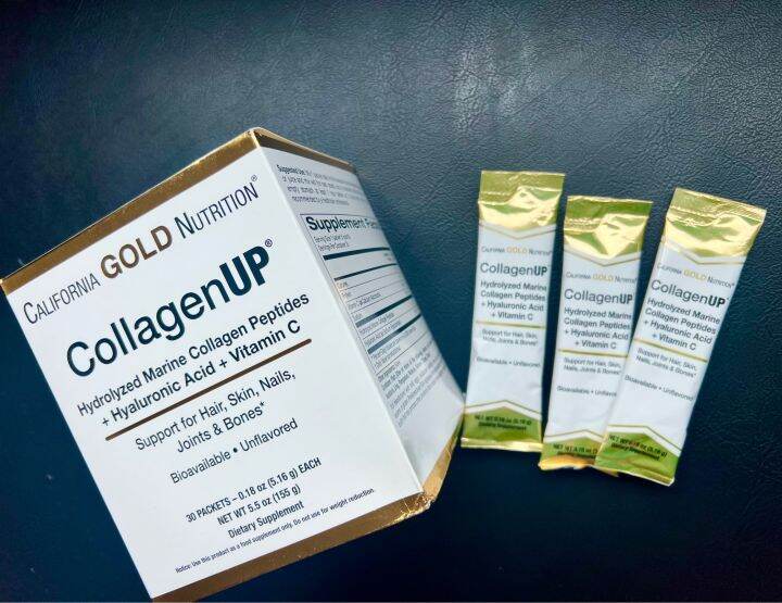 คอลลาเจน CollagenUP, Hydrolyzed Marine Collagen Peptides with ...