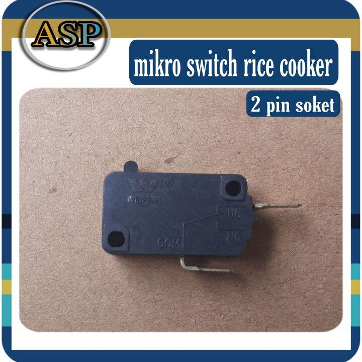 saklar mikro otomatis rice cooker soket 2 pin | Lazada Indonesia