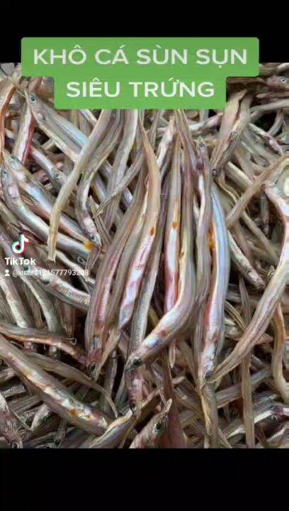 KHÔ CÁ LÃI - CÁ ĐŨA - CÁ PHAI - CÁ SÙN SỊN Giòn Giòn Siêu Ngọt- - Khô ...
