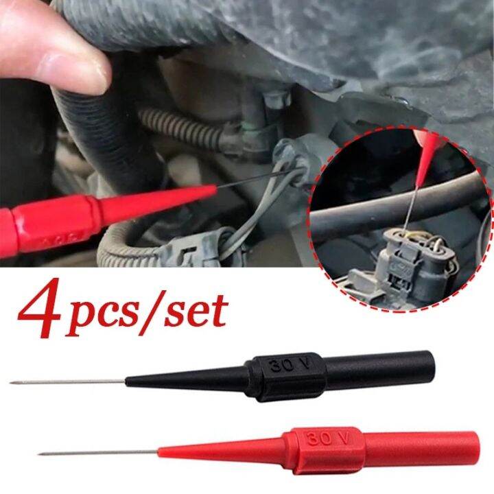 30V Car Tip Probes Diagnostic Tools Auto Multimeter Test Leads ...