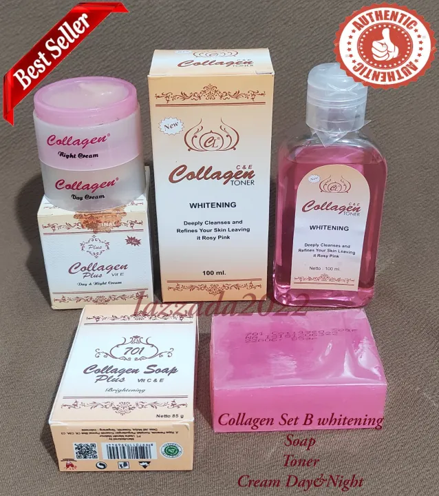 Original 3in1 Collagen Set B Whitening || Jakarta Indonesia | Lazada PH