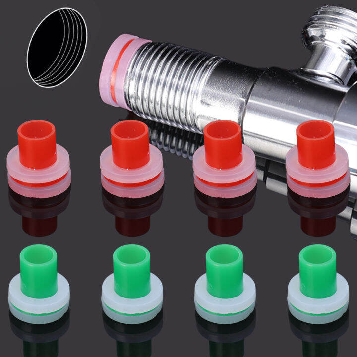 Faucet PPR Pipe Plugs Leak-proof Sealing Gaskets Free Tape Triangle ...