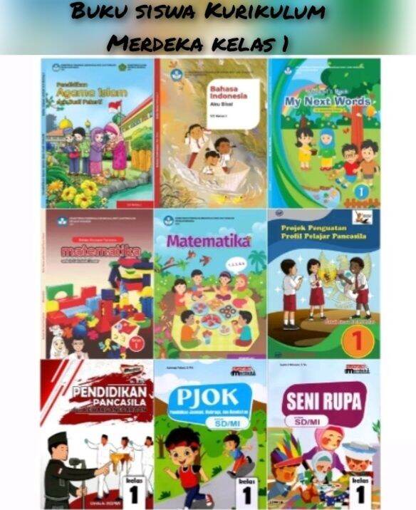 Buku siswa Kurikulum merdeka SD/ MI Kelas 1 | Lazada Indonesia