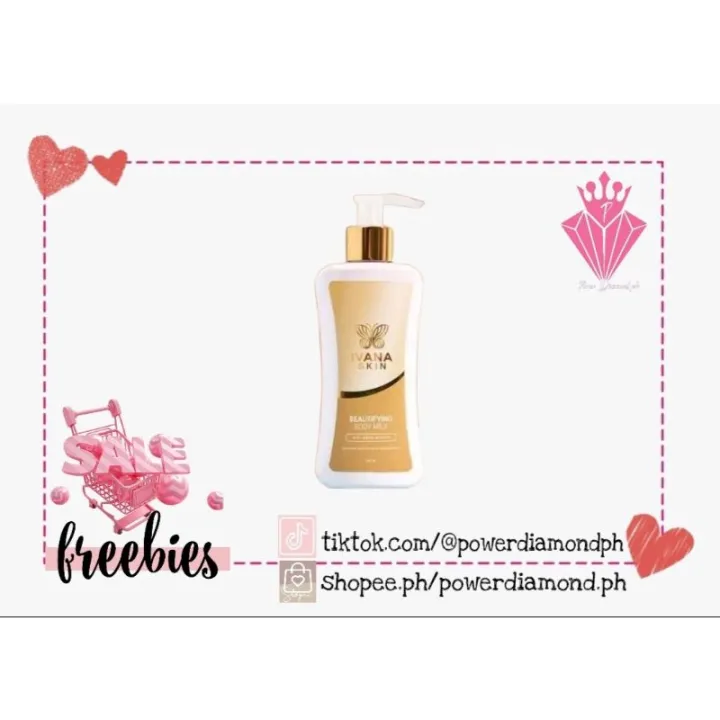 SALE: Ivana Skin Beautifying Body Milk + Alpha Arbutin Lotion By Ms ...