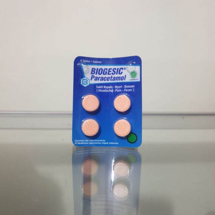 Biogesic Paracetamol Blister | Lazada Indonesia