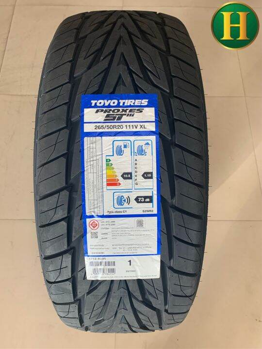 265/50R20 TOYO TIRES PROXES ST3🇯🇵ยางใหม่ปี2023🇯🇵 MADA IN JAPAN🇯🇵ราคาต่อเส้น แถมจุ๊บลมยางแท้/ซื้อ ...