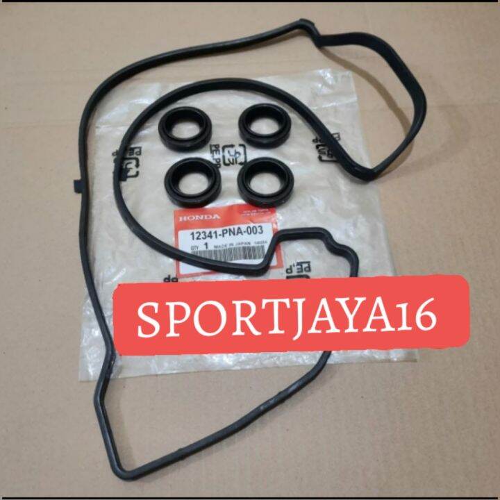 PAKING PACKING KLEP + SEAL BUSI HONDA STREAM 2.0 2.000CC SET JAPAN ...