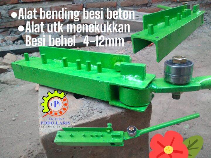 alat bending besi beton,alat penekuk besi behel 4-12mm | Lazada Indonesia