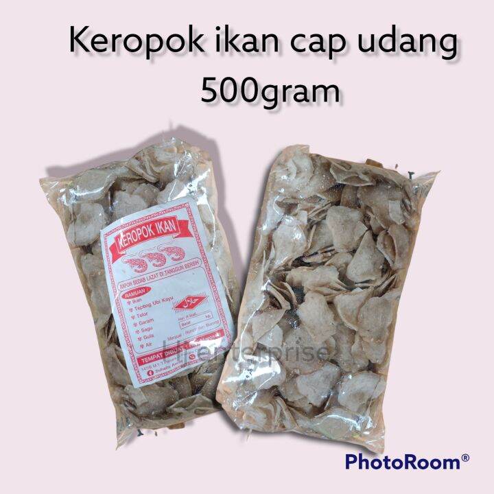 Keropok ikan cap udang 500g | Lazada