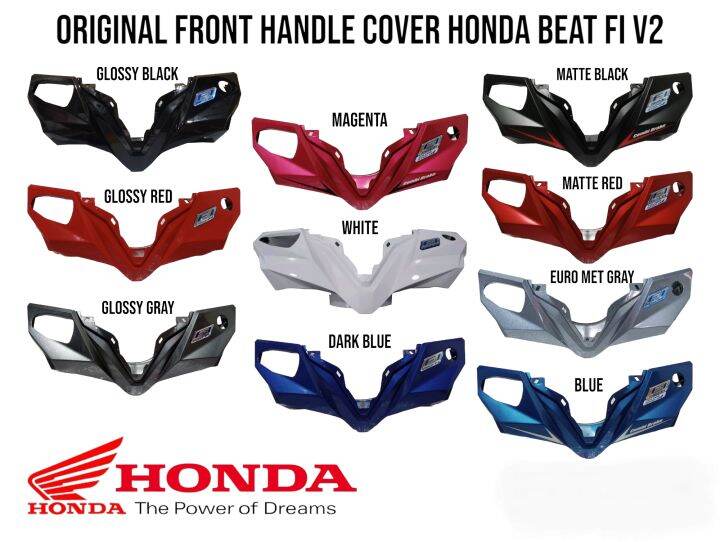 Original Front Handle Cover Honda Beat Fi V2 | Lazada PH