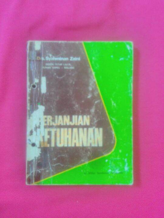 Buku Perjanjian Ketuhanan 1981 oleh Drs Syahminan Zaini | Lazada Indonesia
