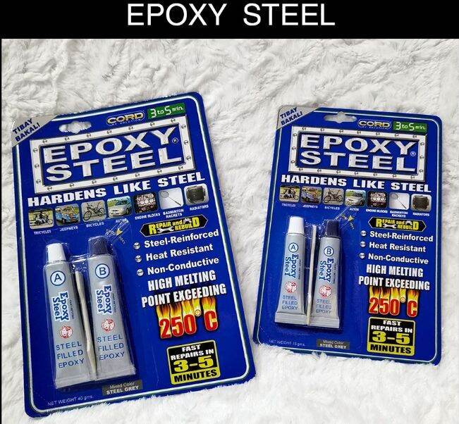 ORIGINAL PANDIKIT SA BAKAL CORD EPOXY STEEL HARDENS LIKE STEEL 15G, 40G ...