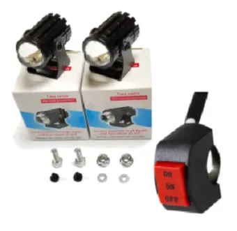 【🇵🇭Ready Stock】Mini Driving Light White+Yellow Pair of Universal High ...