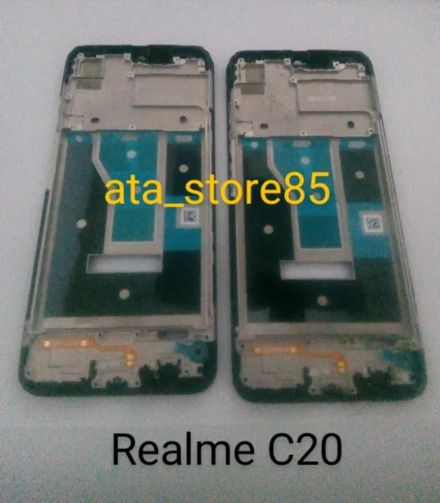 Frame LCD Realme C20 | C 20 Rangka Mesin Tulang Tengah Bazel Frame ...