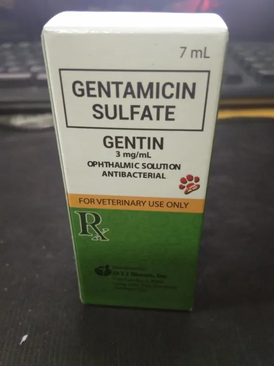 GENTIN antibacterial opthalmic solution 7ml | Lazada PH