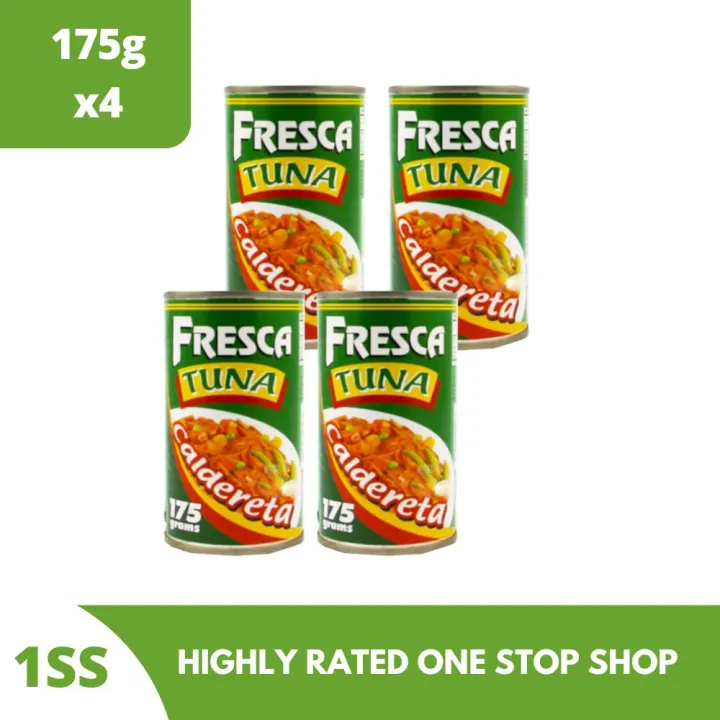 Fresca Tuna, Caldereta, 175g Set of 4 | Lazada PH