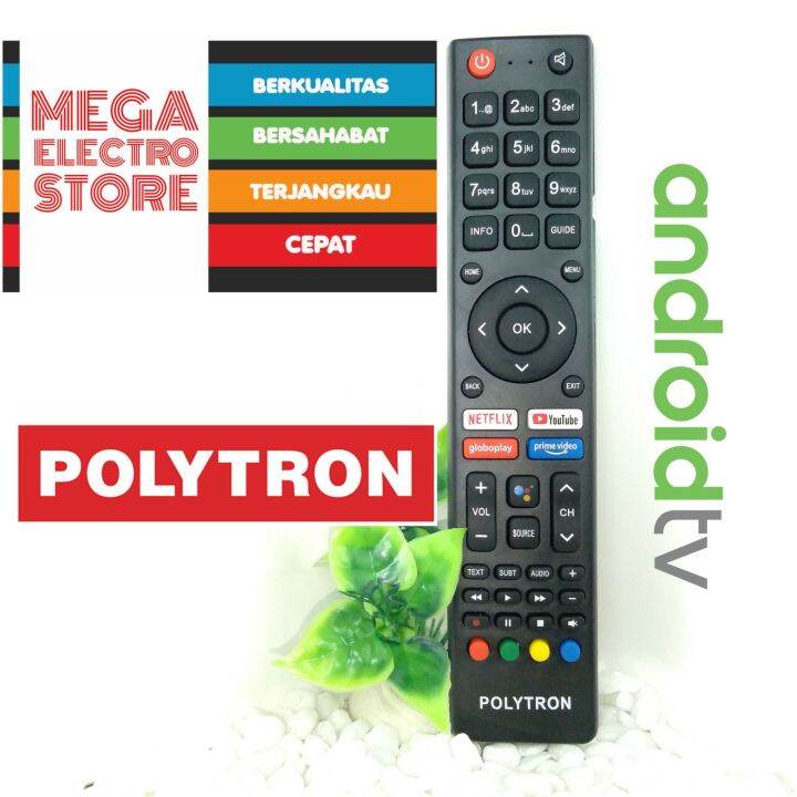 Remote Tv POLYTRON Android Smart - E7 | Lazada Indonesia