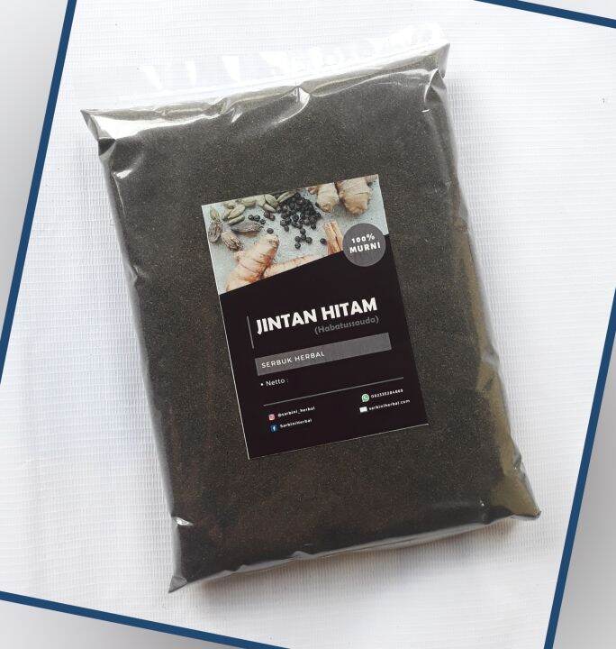 Jintan Hitam Bubuk 1kg / Serbuk Jintan Hitam | Lazada Indonesia